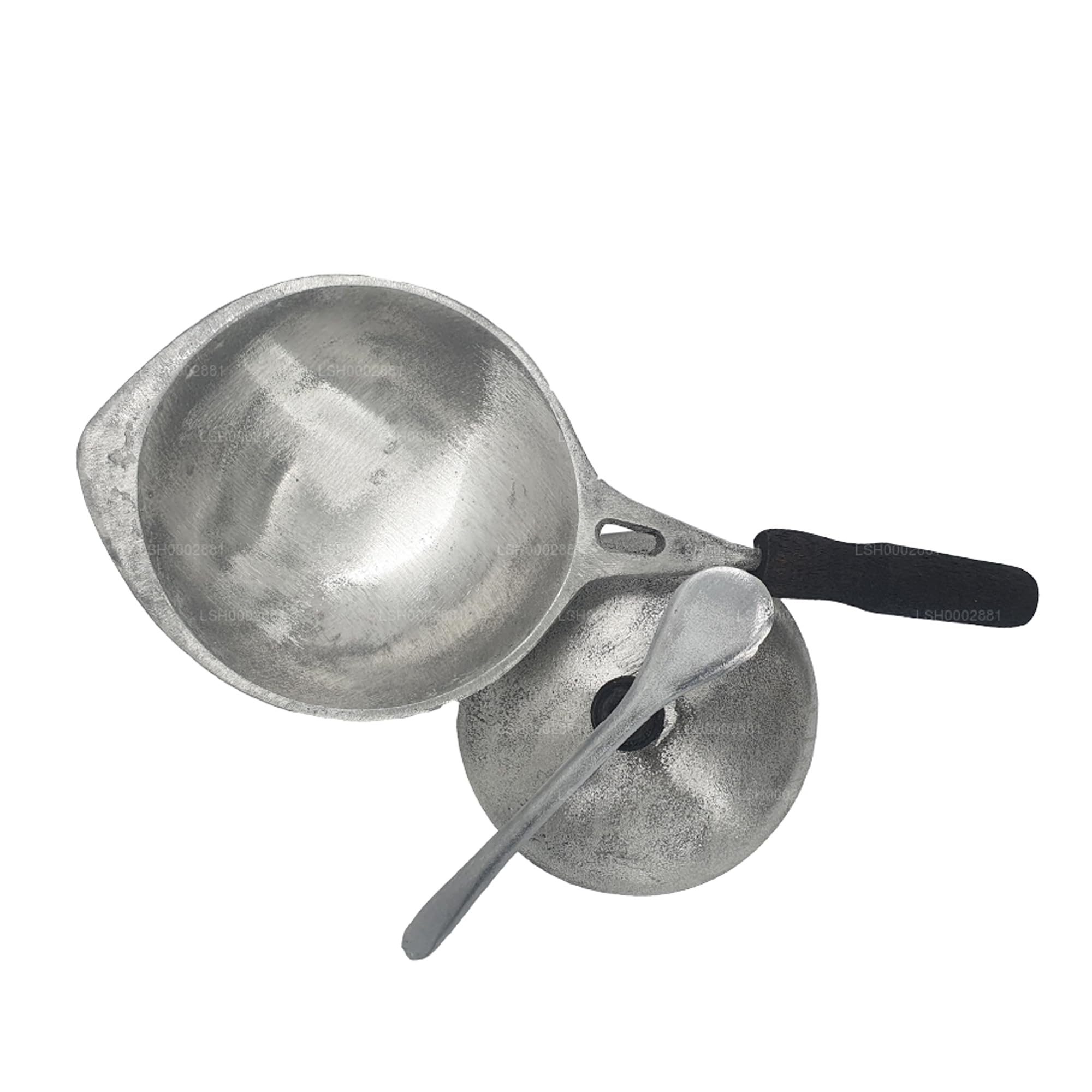 Hopper Pan with Lid & Spoon - Ceylon Corner